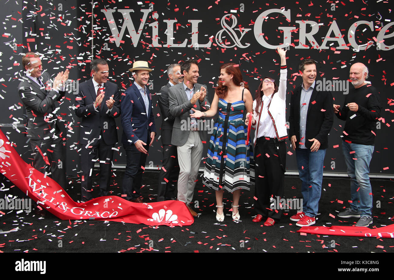 'Will & Grace' Start Of Production Kick Off Event And Ribbon Cutting ...