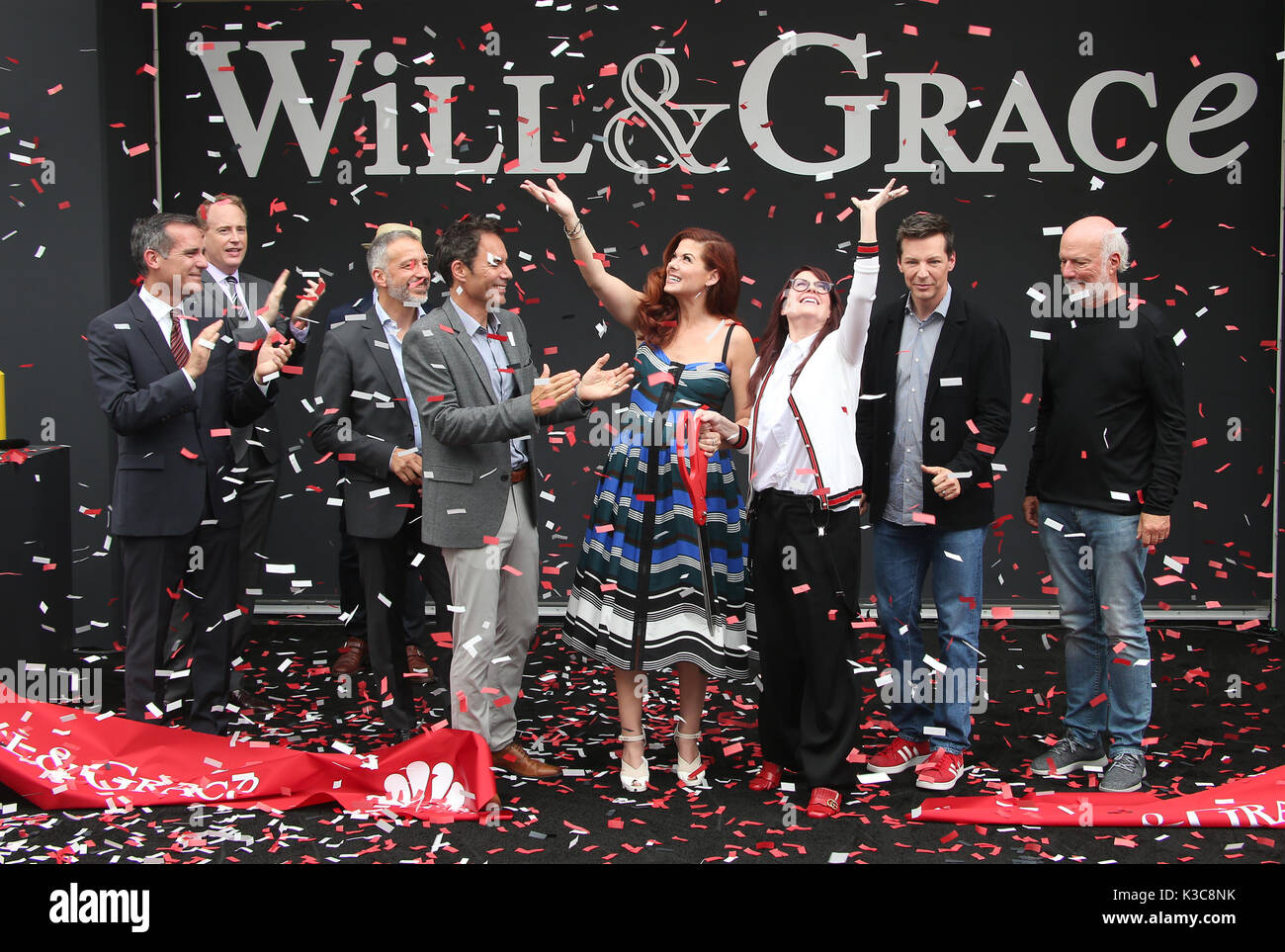 'Will & Grace' Start Of Production Kick Off Event And Ribbon Cutting ...