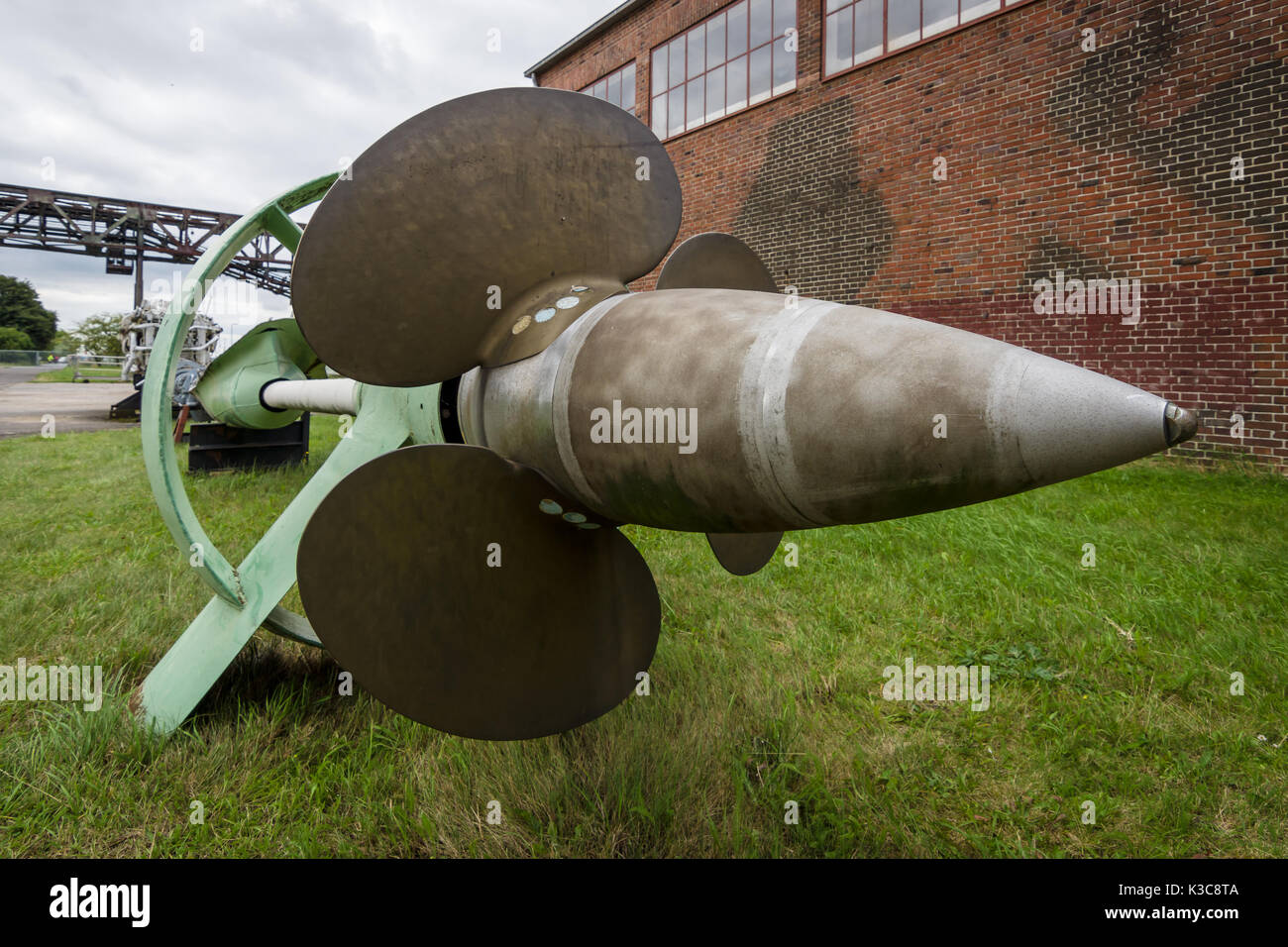 Old ship screw. Army Research Center. During the World War II, the area ...