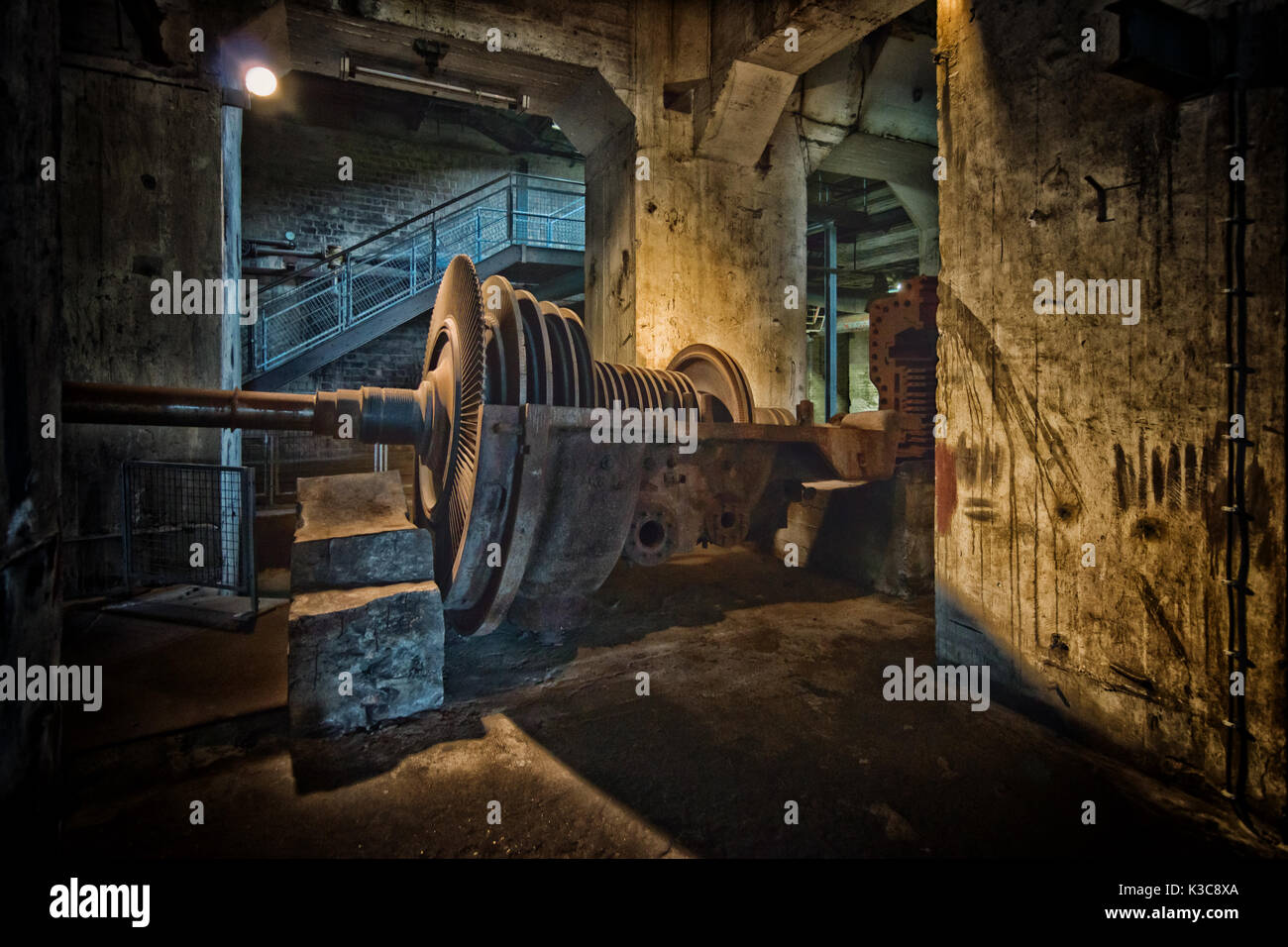 Abandoned rocket production workshops. Peenemuende Army Research Center ...