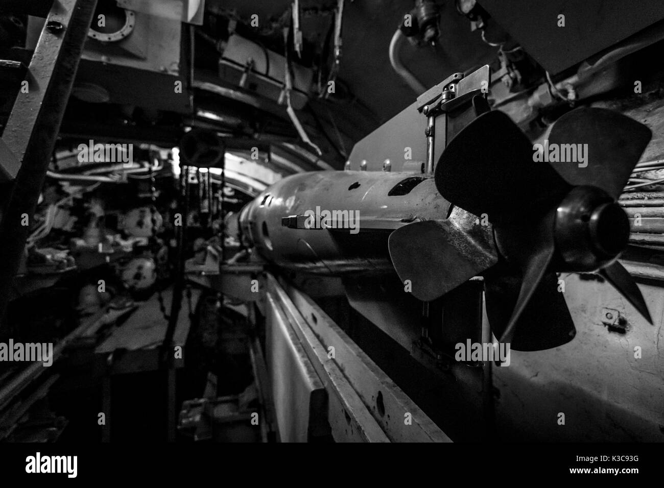 Juliett class submarine Black and White Stock Photos & Images - Alamy