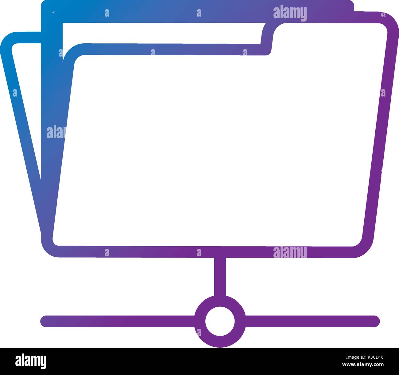 line folder file data center server Stock Vector Image & Art - Alamy