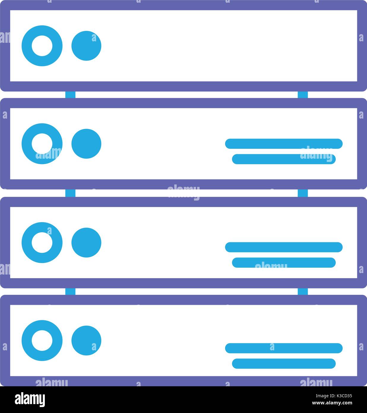 Silhouette database technology system hi-res stock photography and ...