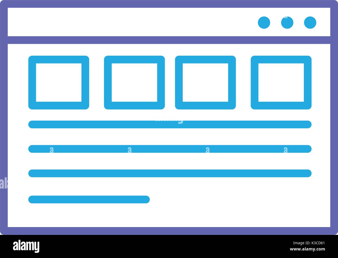 silhouette webside page and global technology element Stock Vector ...