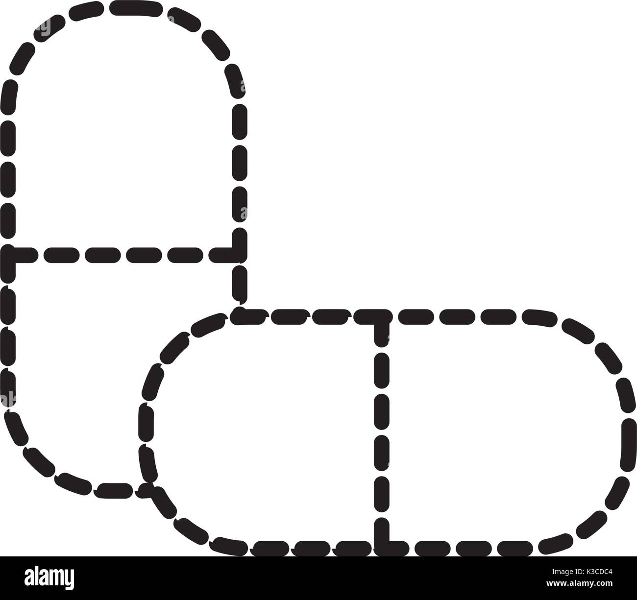 Capsules shape Stock Vector Images - Alamy