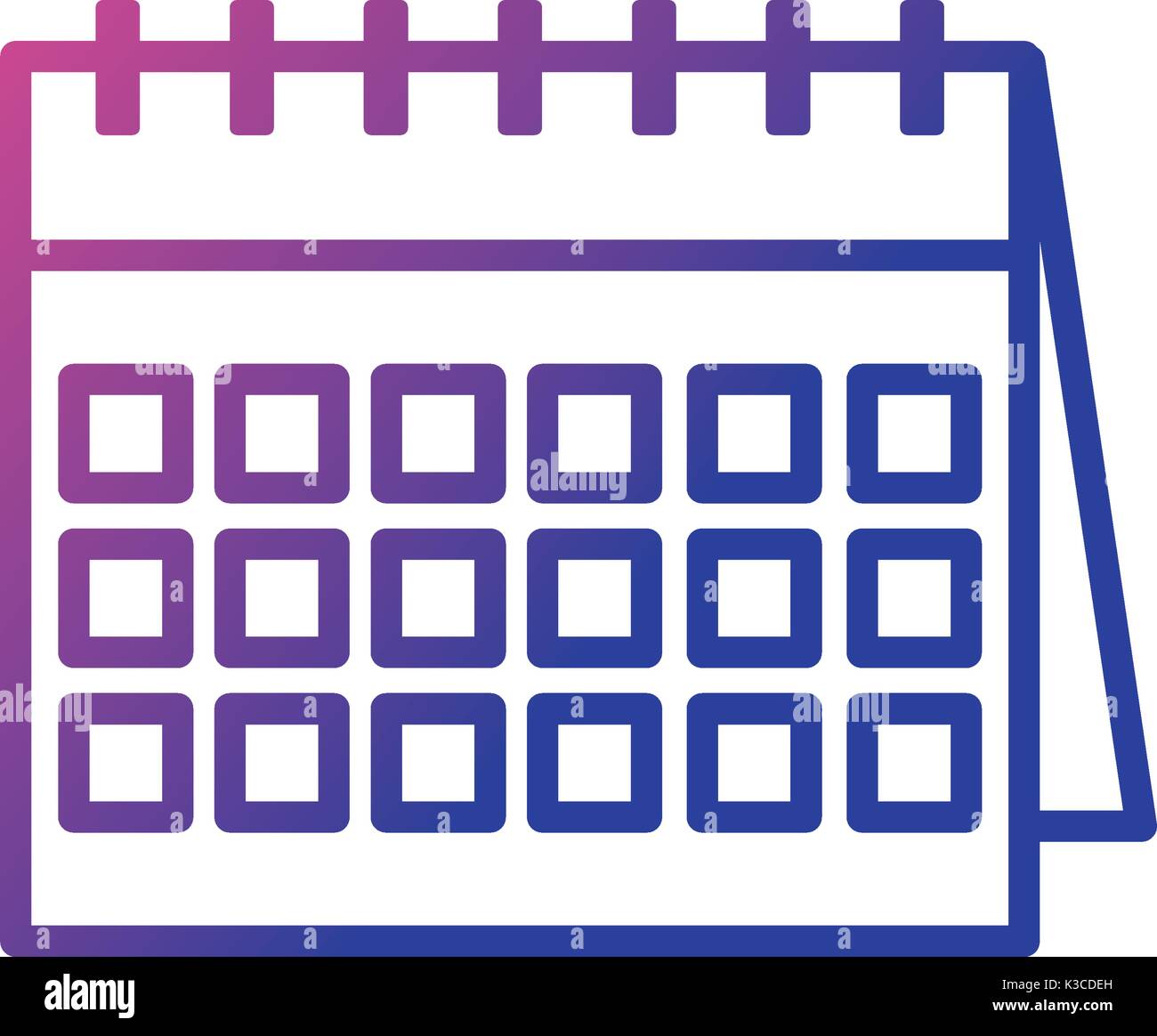 line important calendar to remember special days Stock Vector Image ...