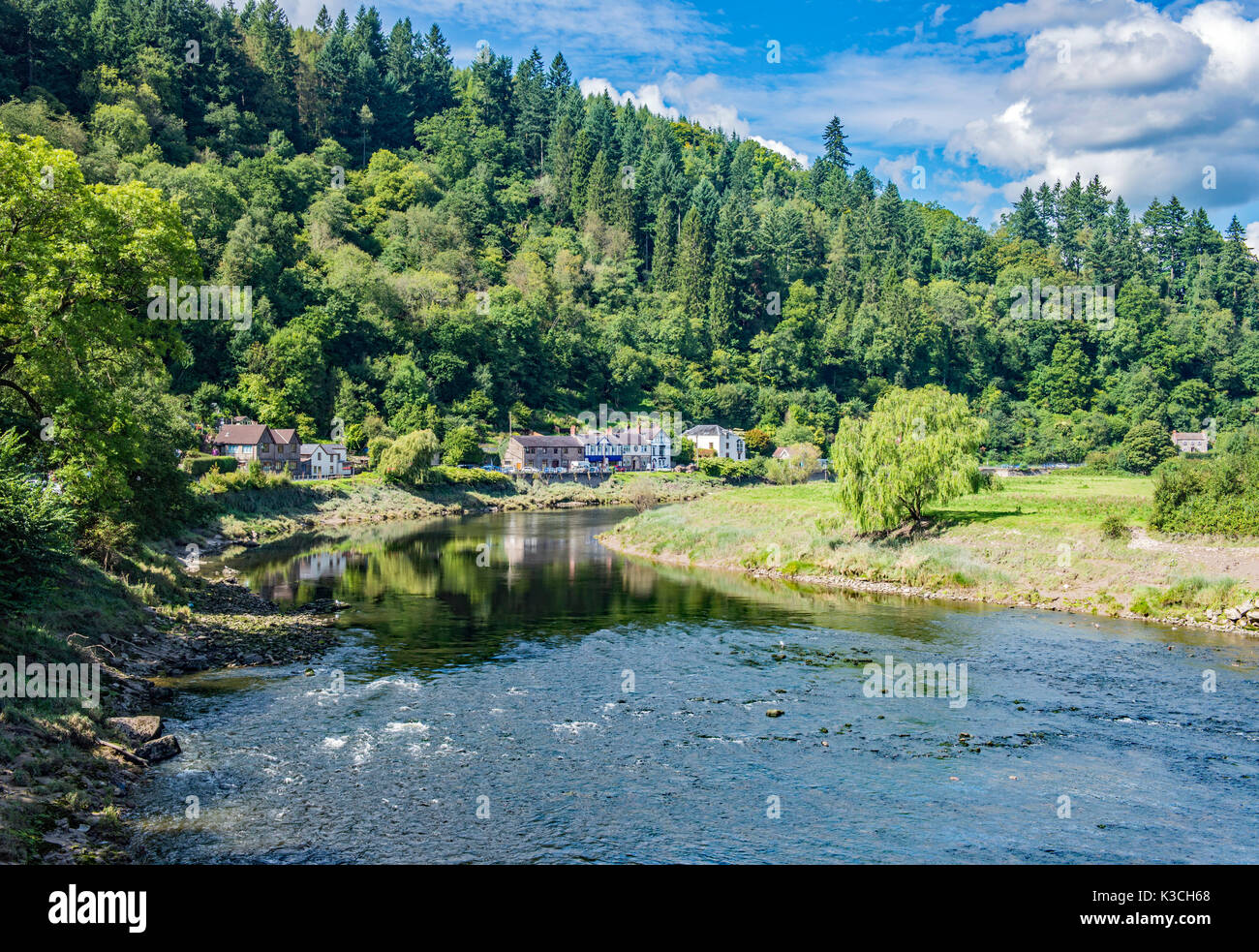 The River Wye at Tintern in the Wye Valley south Wales Stock Photo - Alamy