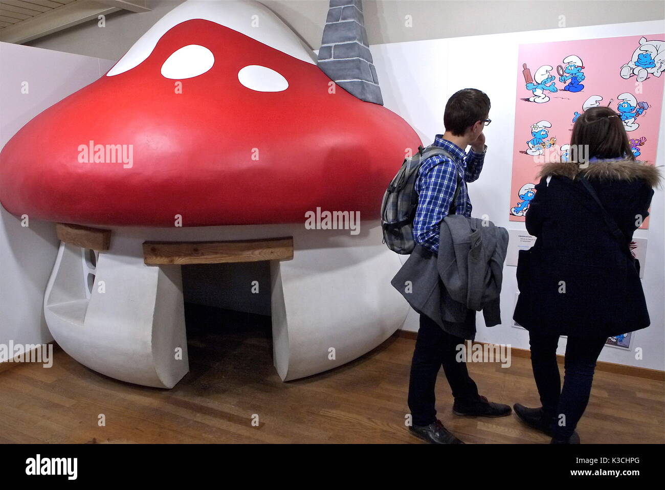 Comics Art Museum, the Belgian Comic strip Center, Brussels, Belgium ...