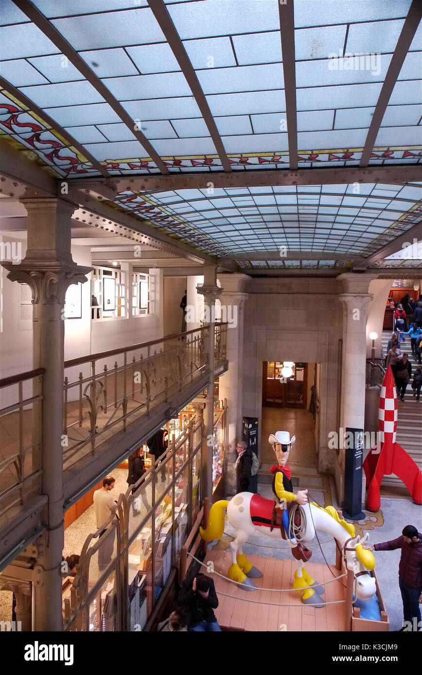 Comics Art Museum, the Belgian Comic strip Center, Brussels, Belgium ...