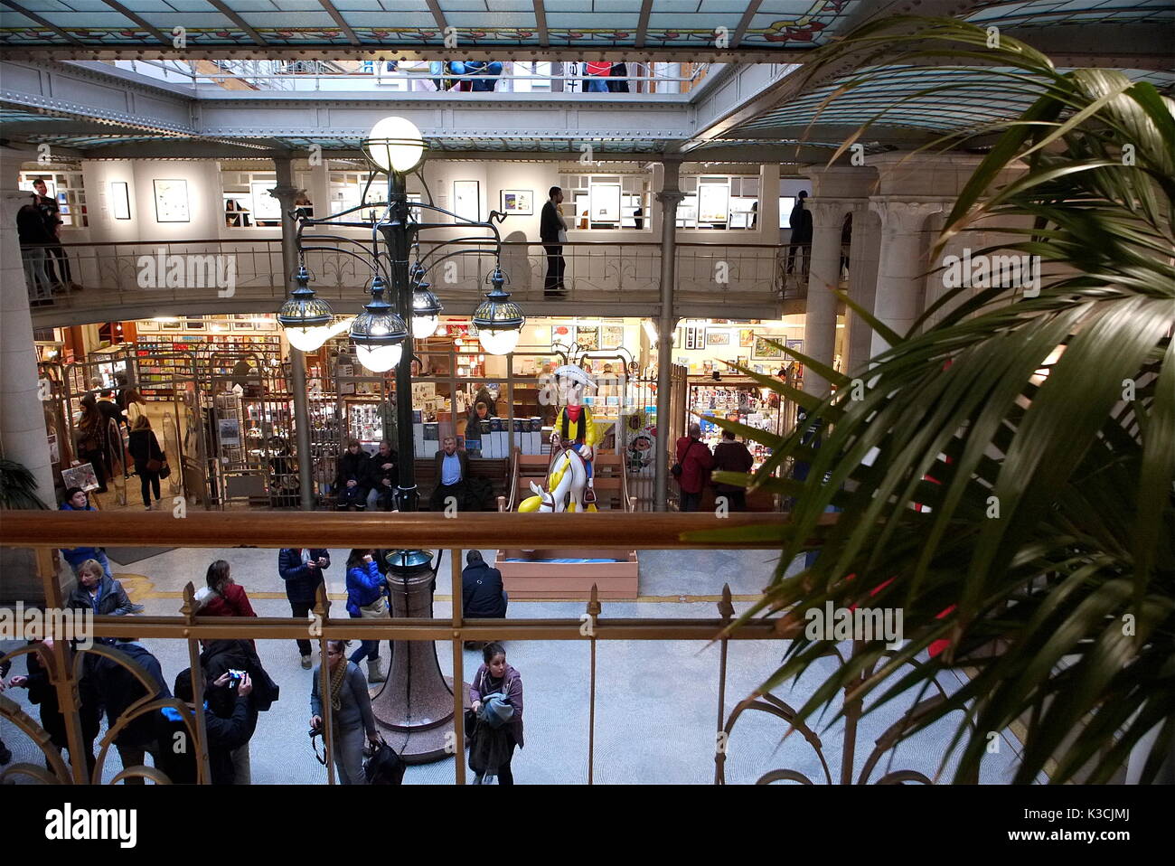 Comics Art Museum, the Belgian Comic strip Center, Brussels, Belgium ...