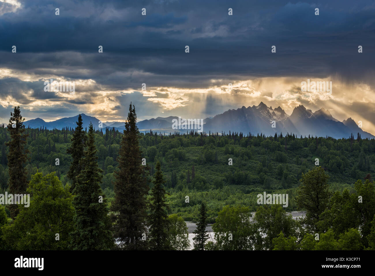 Denali south viewpoint hi-res stock photography and images - Alamy