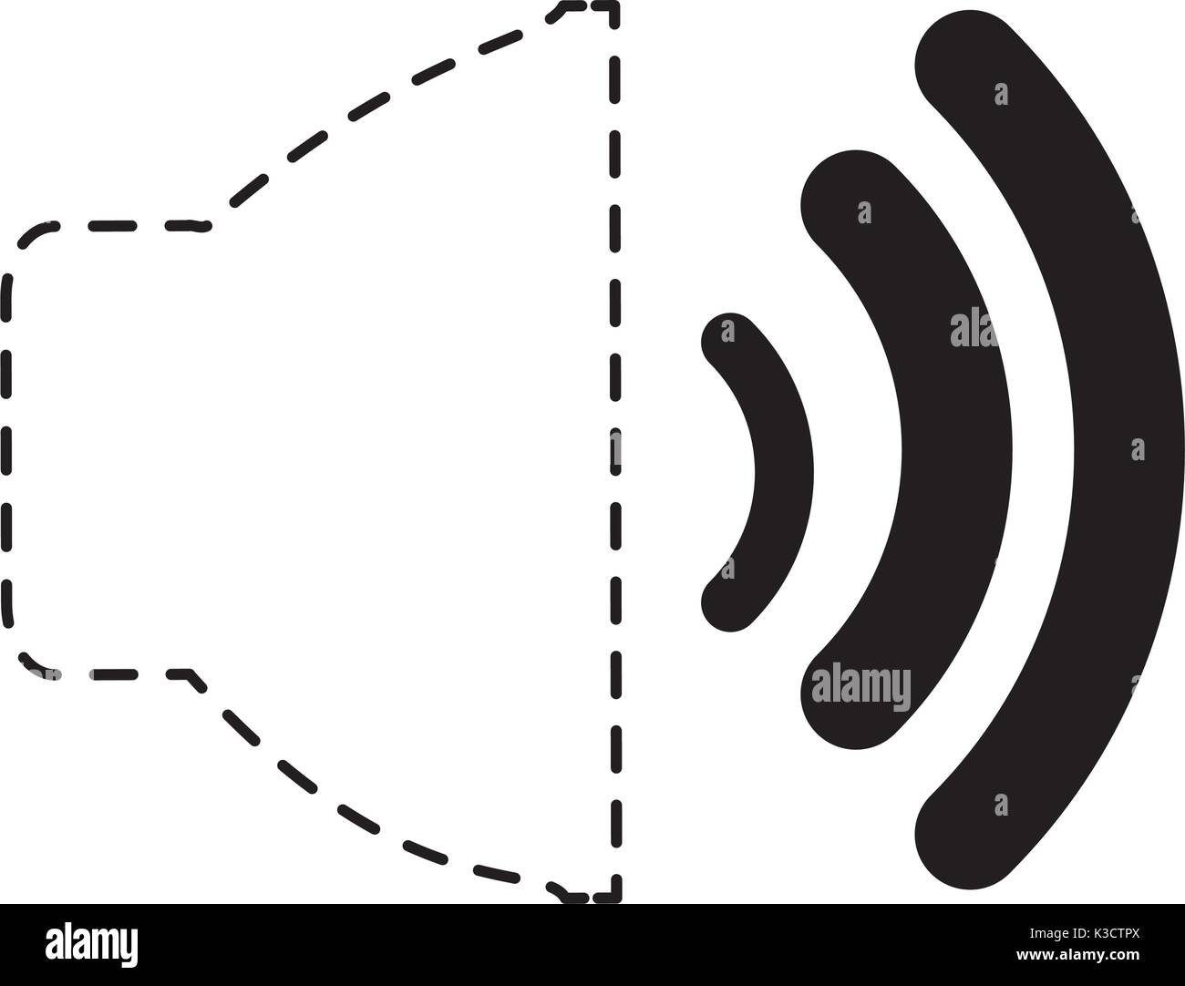 speaker icon image Stock Vector Image & Art - Alamy