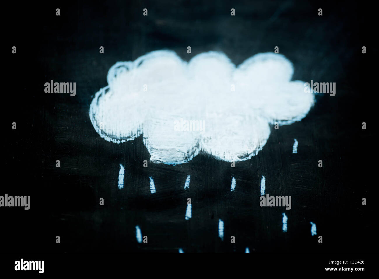 Chalk art rain hi-res stock photography and images - Alamy
