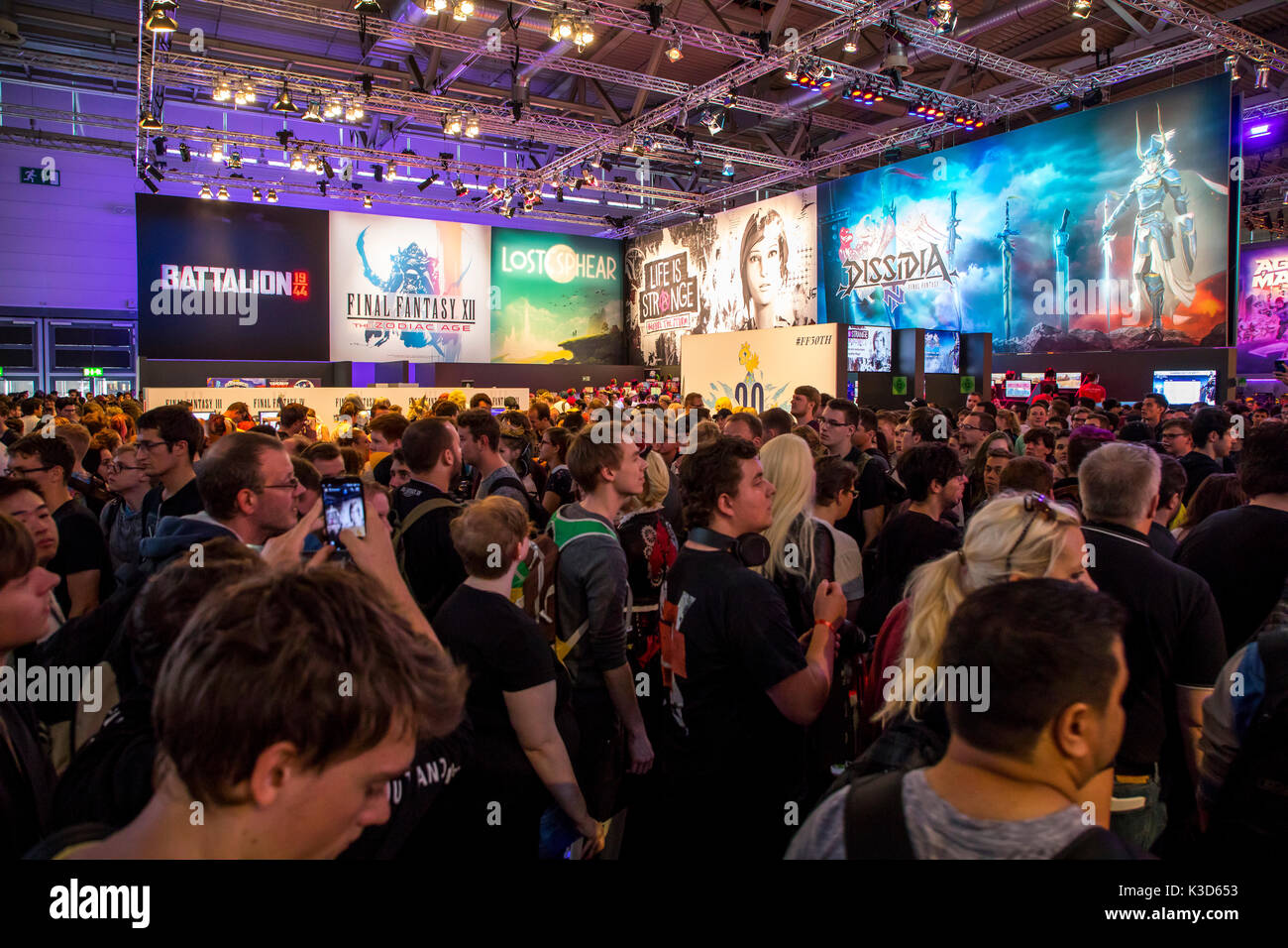 Gamescom, the world's largest trade fair for video and computer games ...