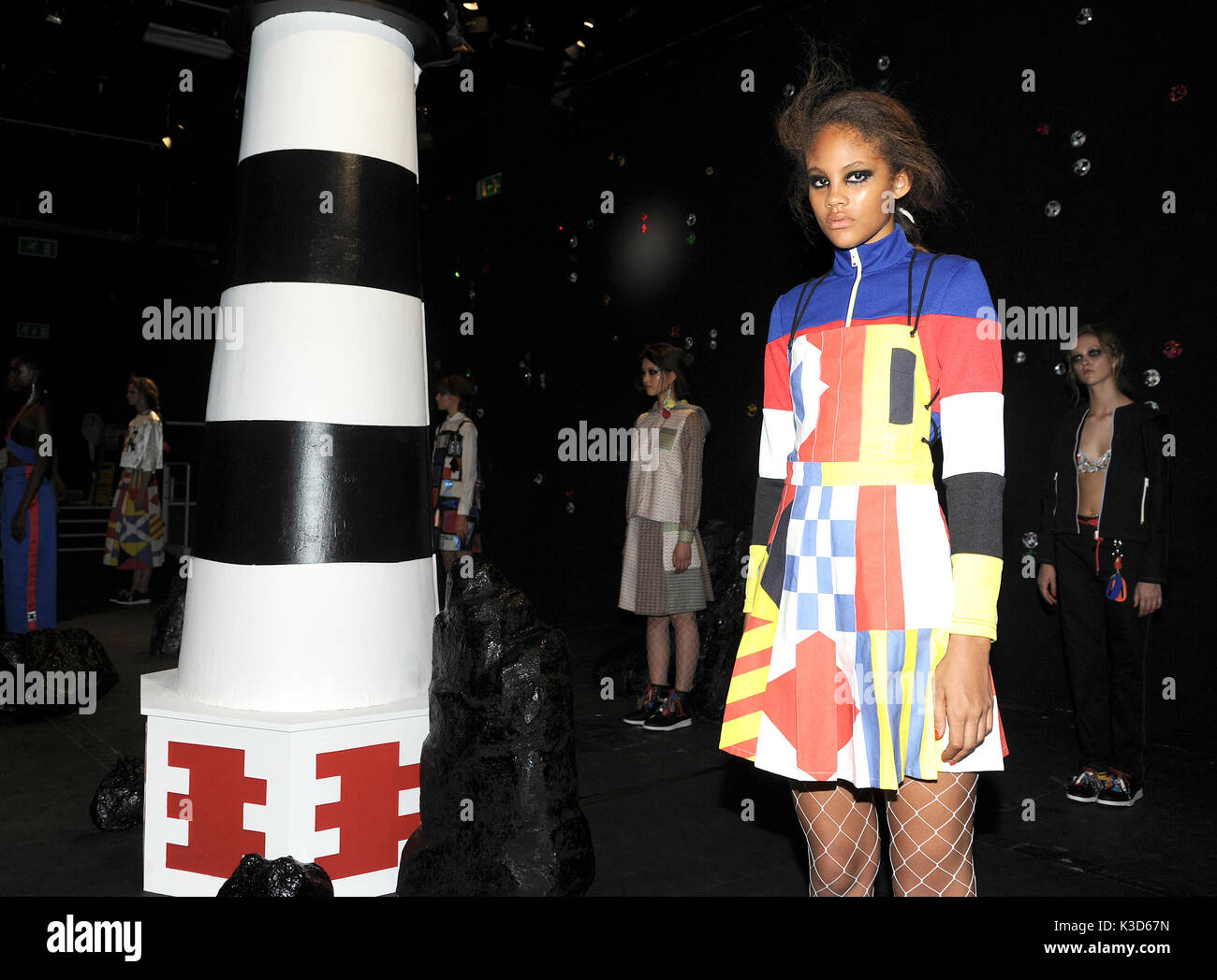 Photo Must Be Credited ©Alpha Press 078237 16/09/2016 Model at the ...