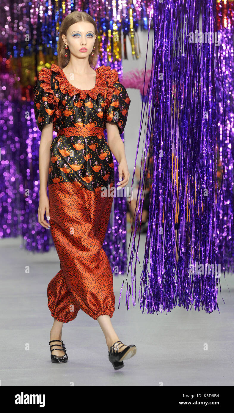 Photo Must Be Credited ©Alpha Press 078237 16/09/2016 Model at Ryan Lo ...