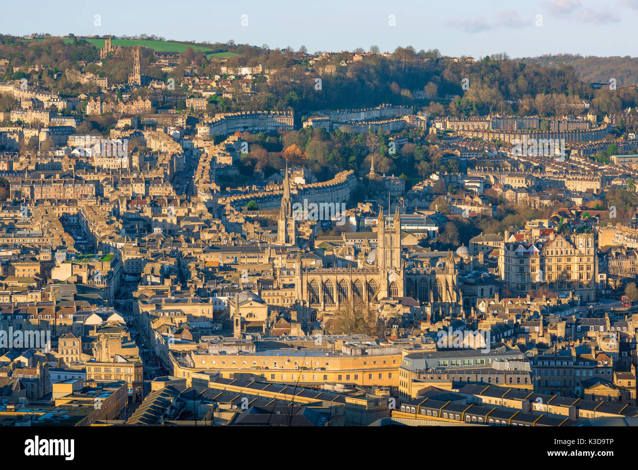 Bath city view aerial hi-res stock photography and images - Alamy