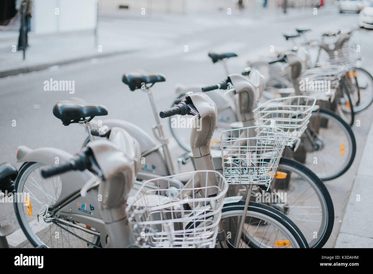 Self service bike rental service hi-res stock photography and images ...