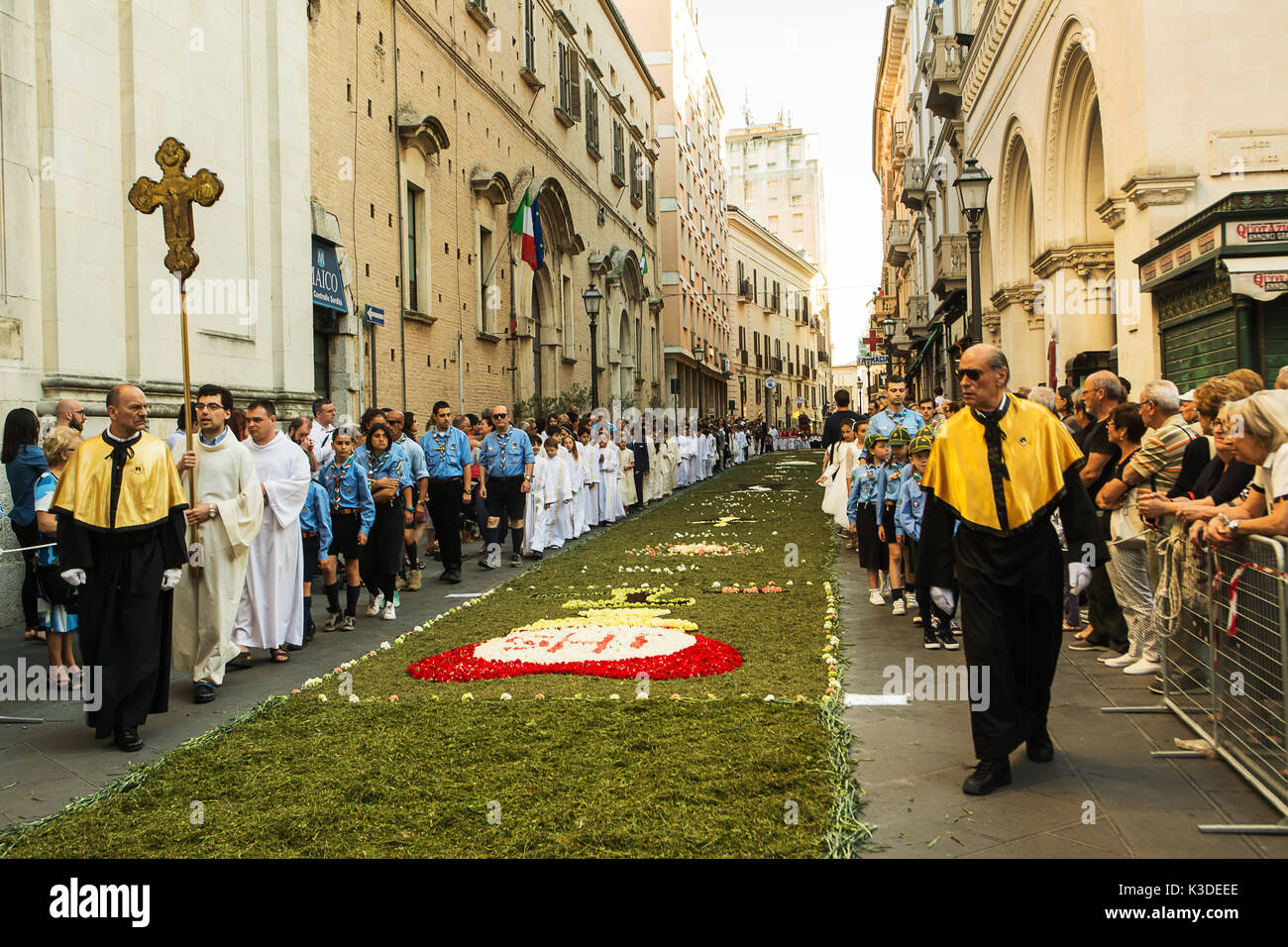 Catholic church corpus domini procession hi-res stock photography and ...