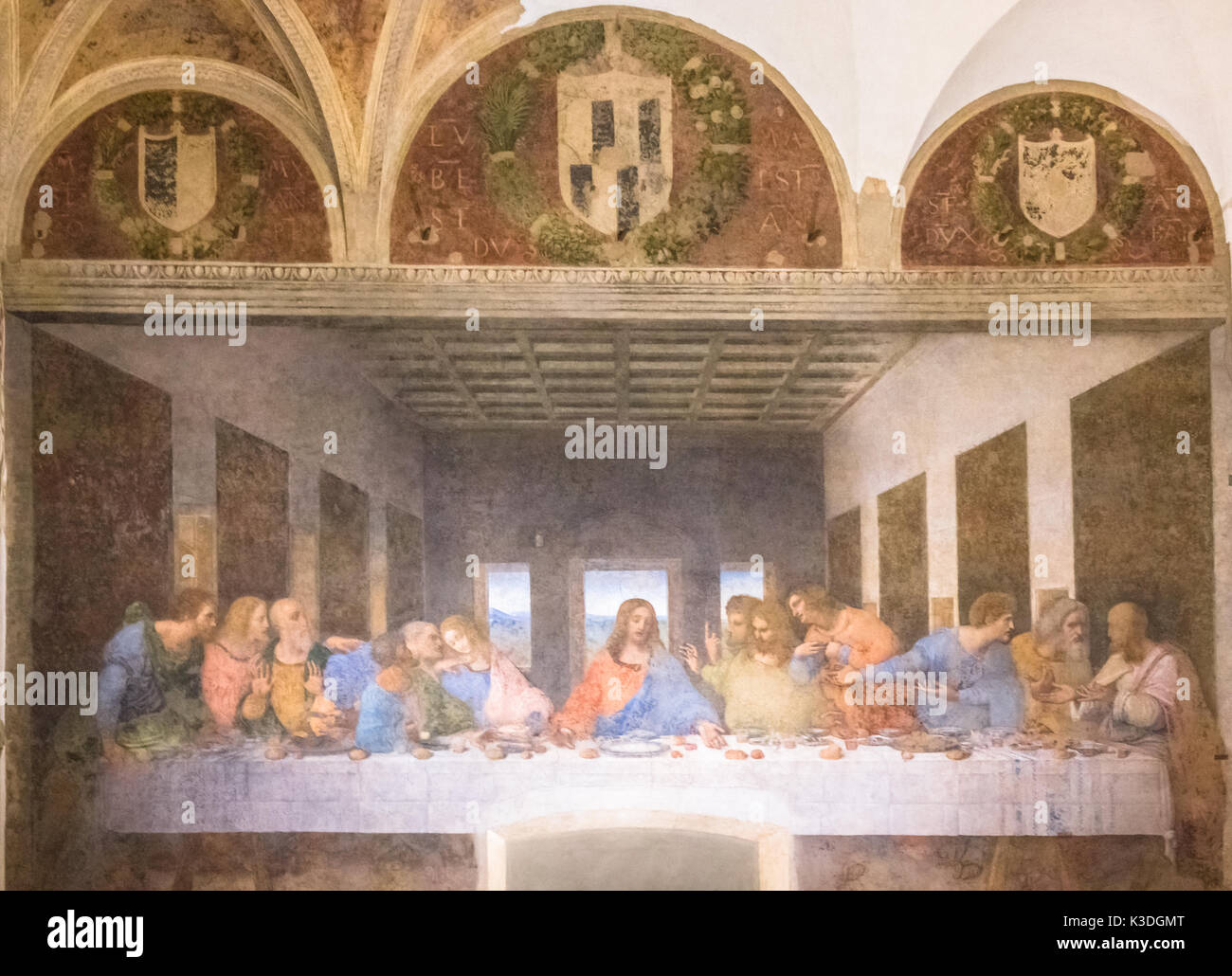Cenacolo Painting Milan Stock Photo - Alamy