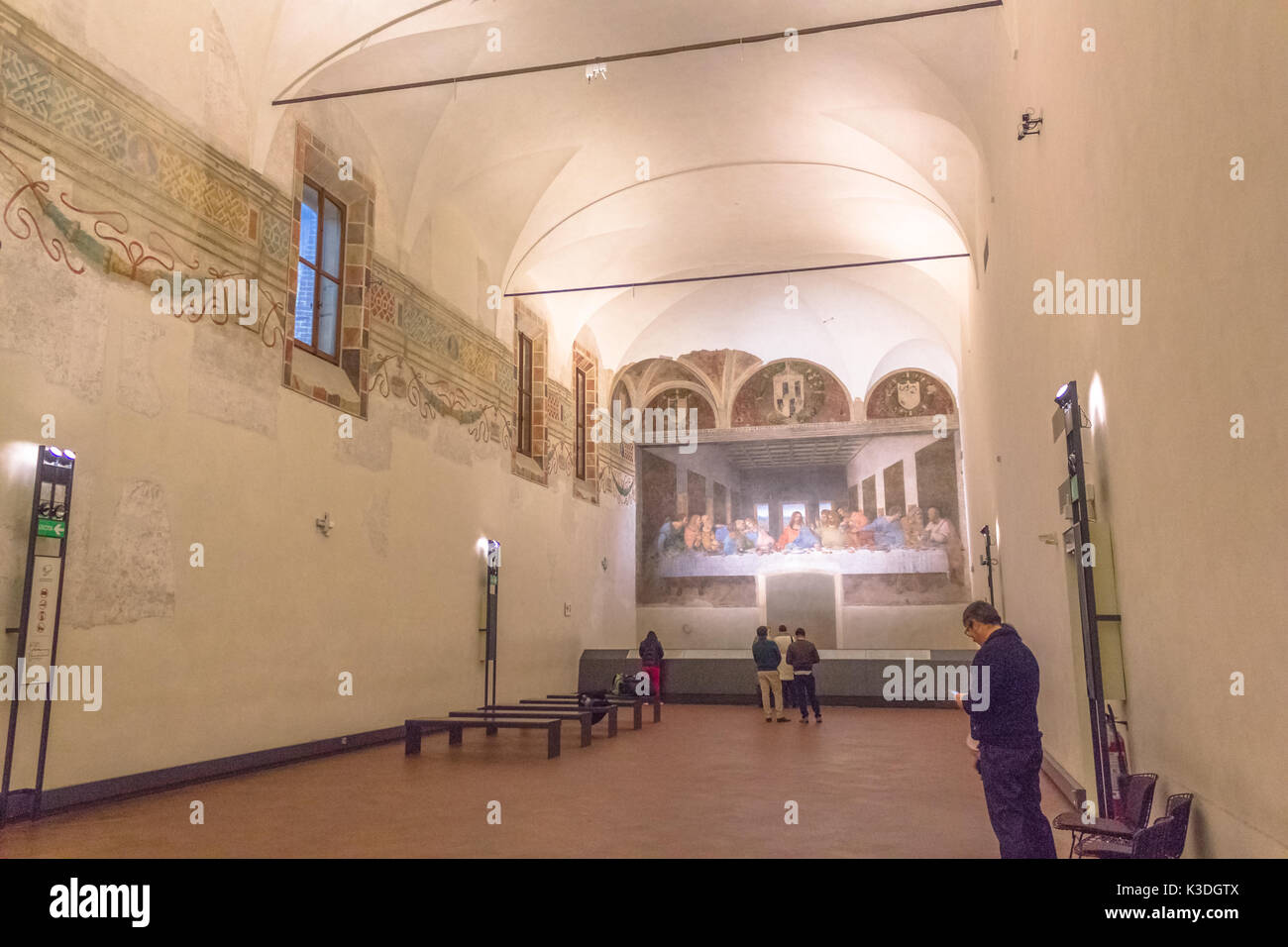 Last supper da vinci room hi-res stock photography and images - Alamy