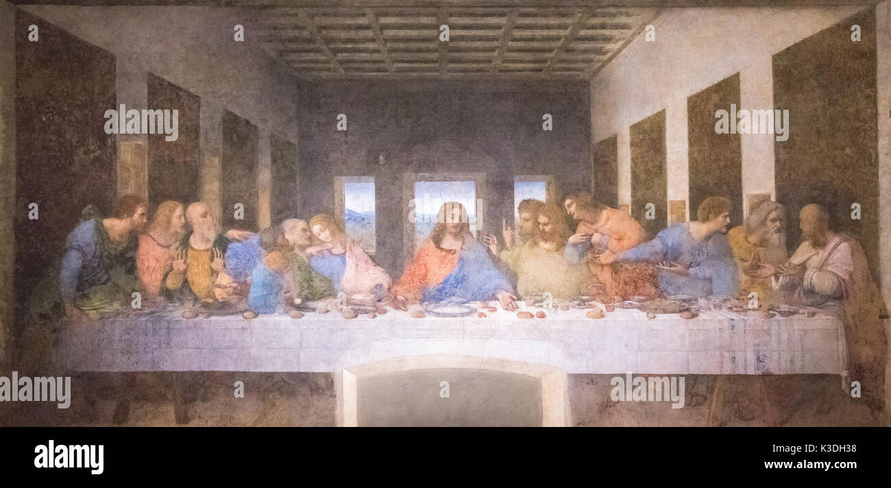 The last supper painting hi-res stock photography and images - Alamy