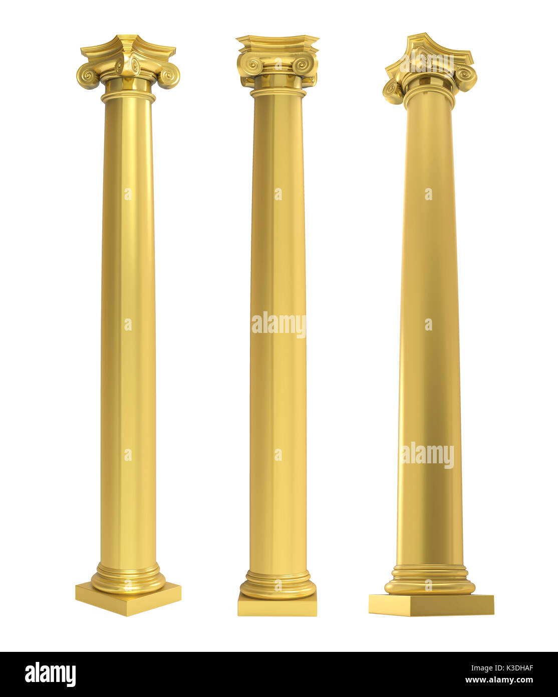 3d roman pillar hi-res stock photography and images - Alamy