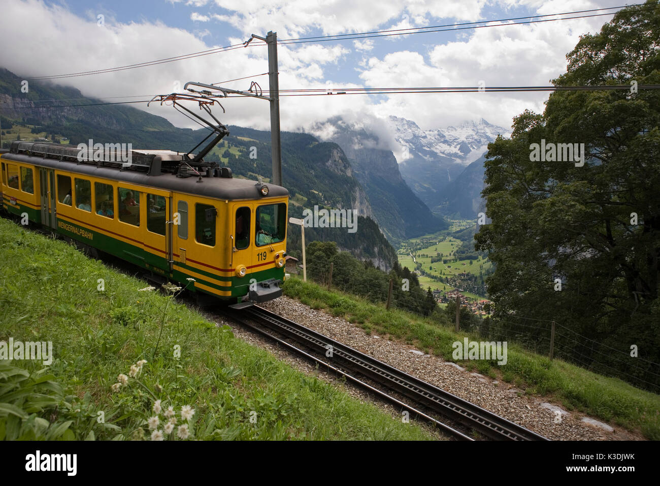 Wengernalpbahn hi-res stock photography and images - Alamy