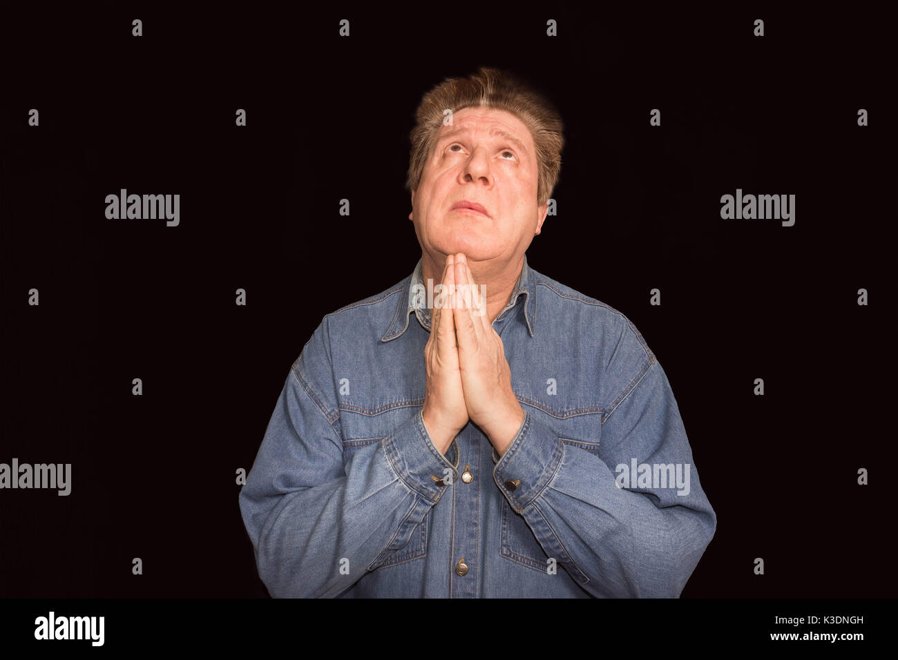 Portrait prayer hi-res stock photography and images - Alamy