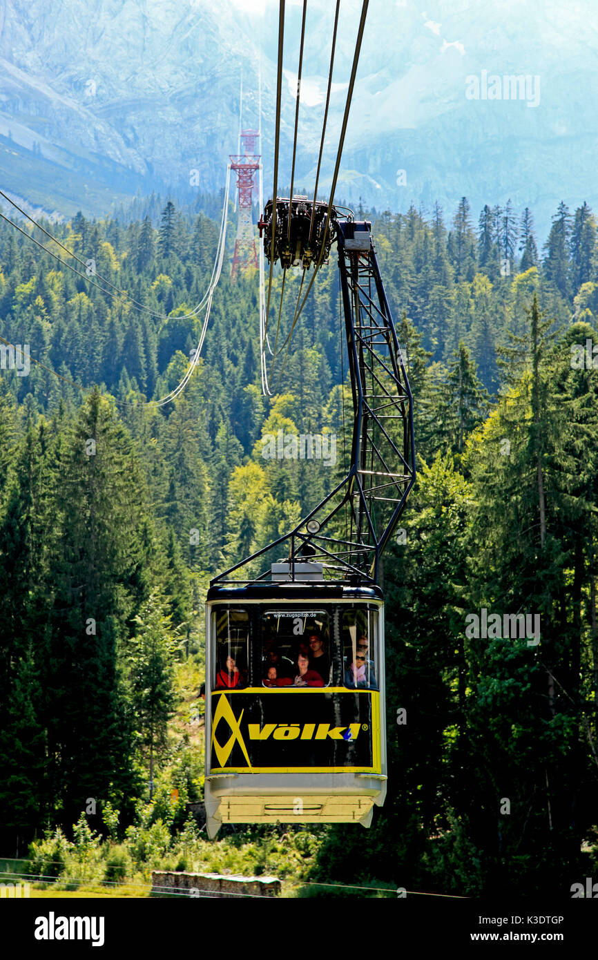 Germany, Bavaria, Upper Bavaria, Werdenfelser Land (region), Eibsee ...