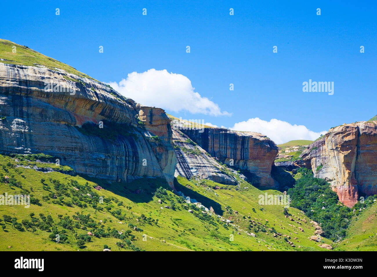 Africa, South Africa, Free State, border area, Lesotho Stock Photo - Alamy