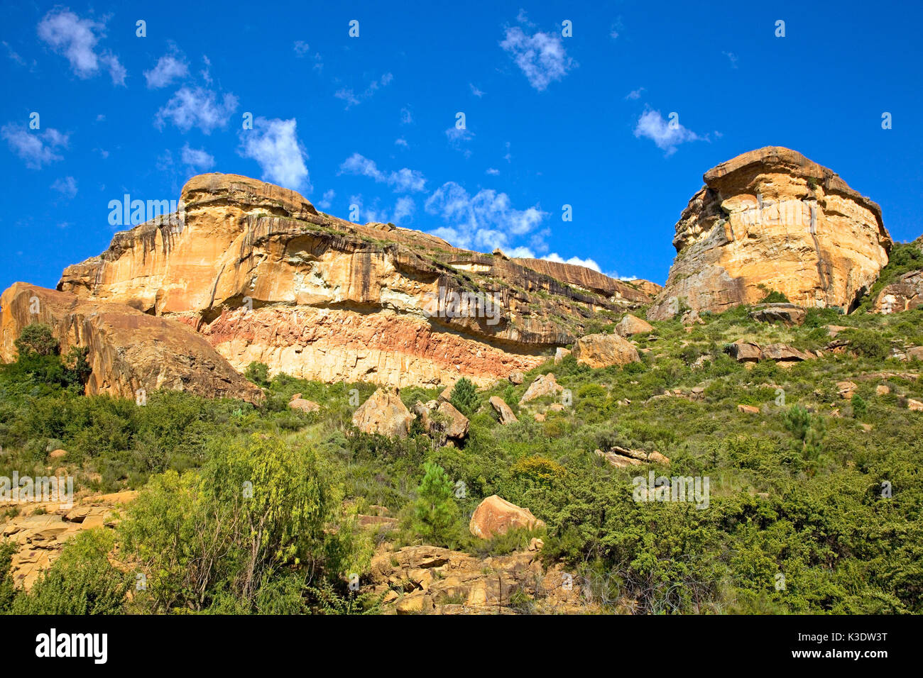 Africa, South Africa, Free State, border area, Lesotho Stock Photo - Alamy