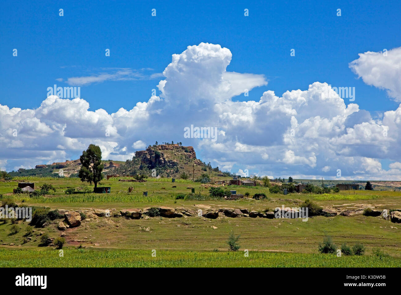 Basotho lesotho basotho village hi-res stock photography and images - Alamy