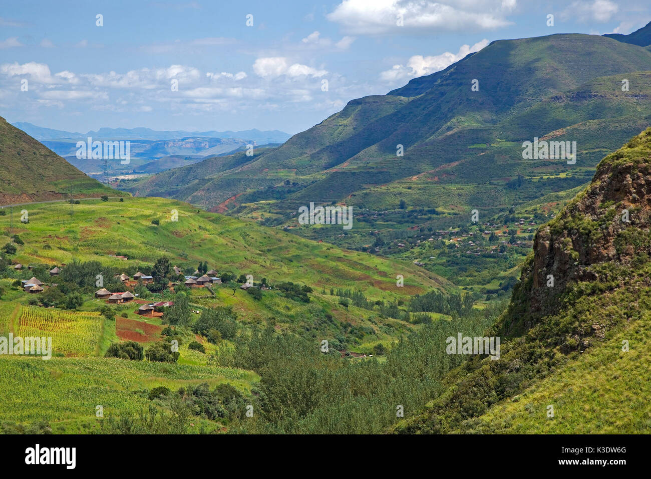Basotho lesotho basotho village hi-res stock photography and images - Alamy