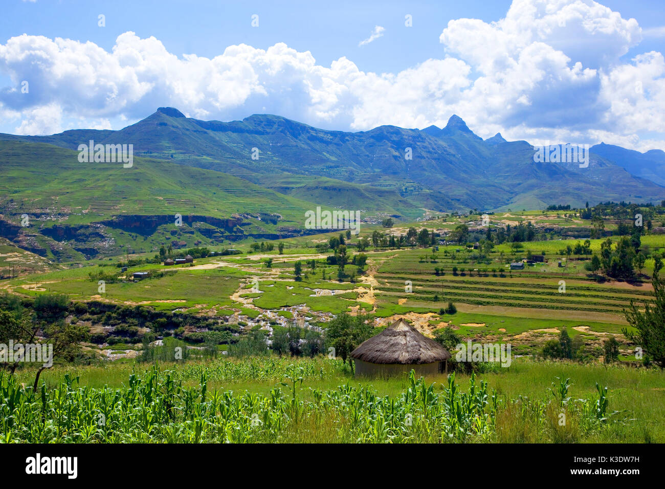 Basotho lesotho basotho village hi-res stock photography and images - Alamy