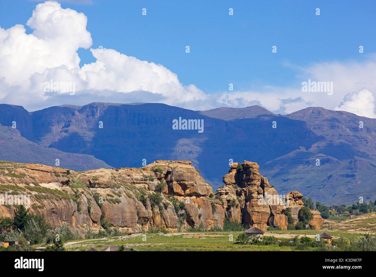 Basotho lesotho basotho village hi-res stock photography and images - Alamy