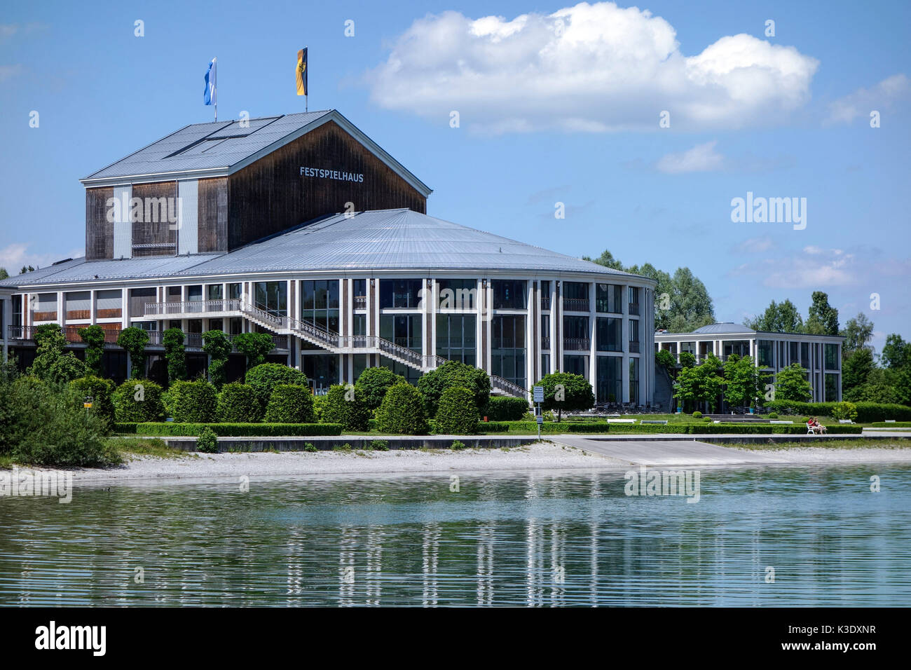 Festival performance house in fussen in the forggensee hi-res stock ...