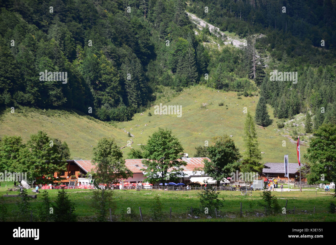 Austria, Tyrol, Eng, nature reserve, Großer Ahornboden, alp area, alp ...