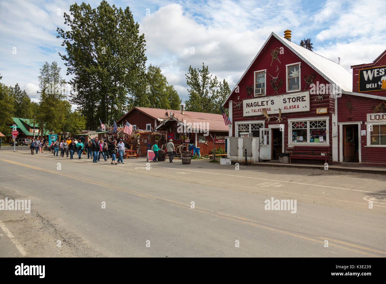 Talkeetna, Alaska, USA Stock Photo - Alamy