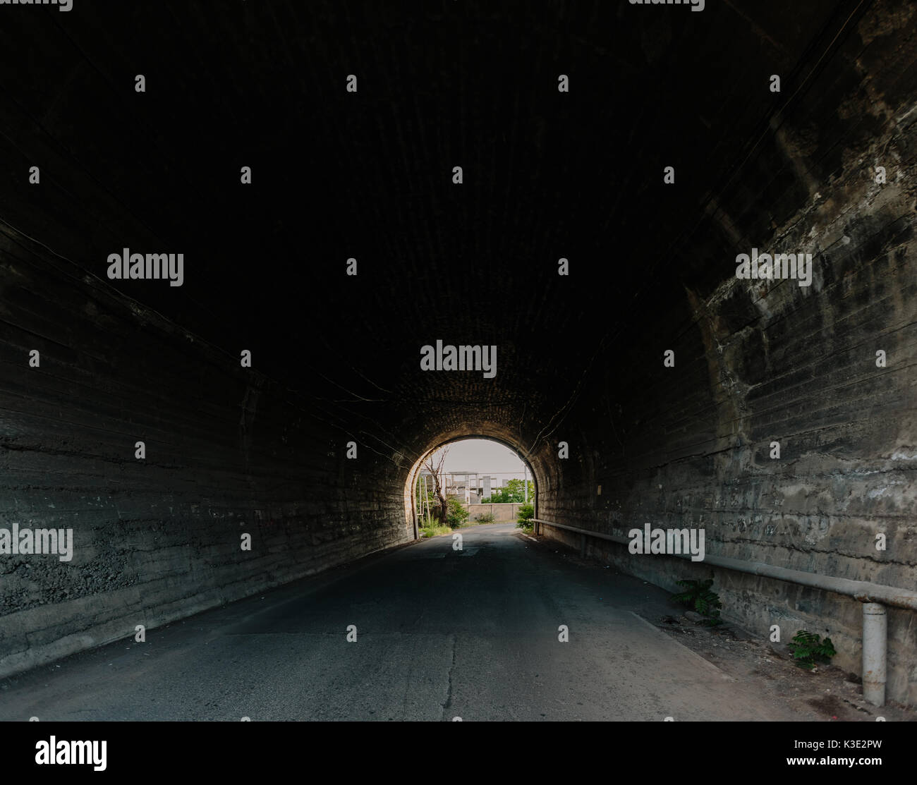 Tunnel road background hi-res stock photography and images - Alamy
