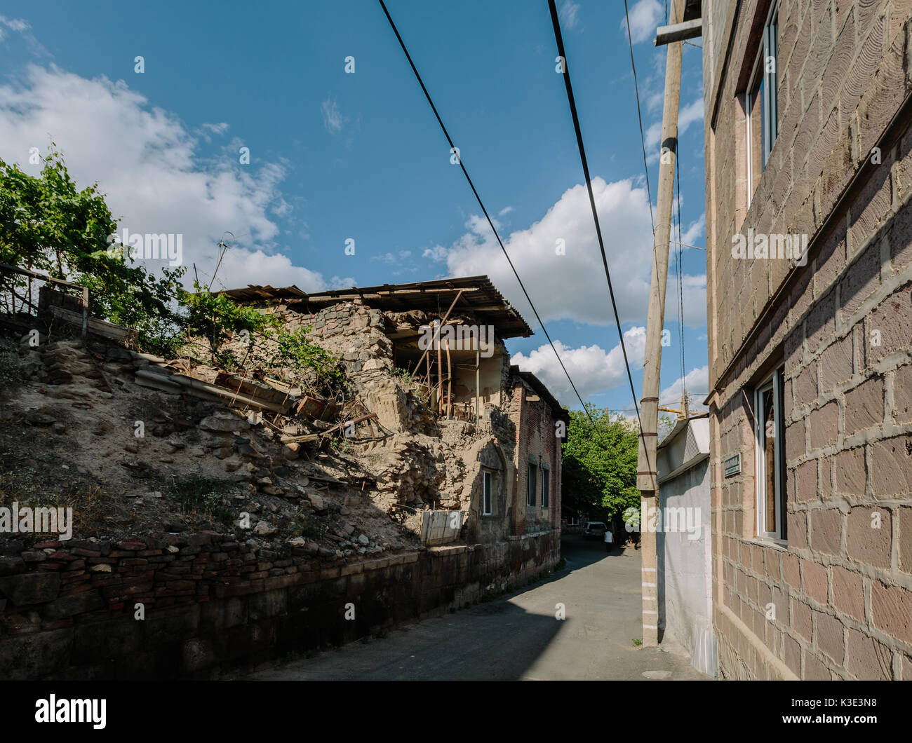 Historic district Kond, Yerevan, Armenia Stock Photo - Alamy