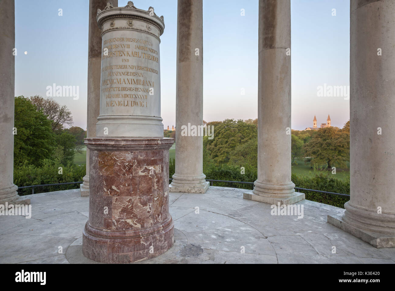 Monopteros temple hi-res stock photography and images - Alamy