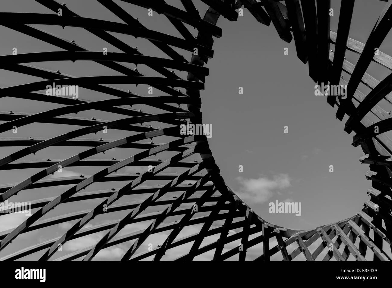 Modern lookout tower Black and White Stock Photos & Images - Alamy