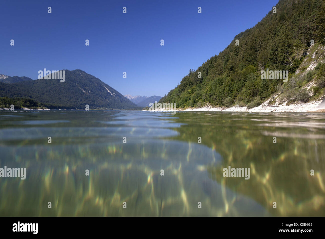 The isar dams in the isar valley at fall hi-res stock photography and ...