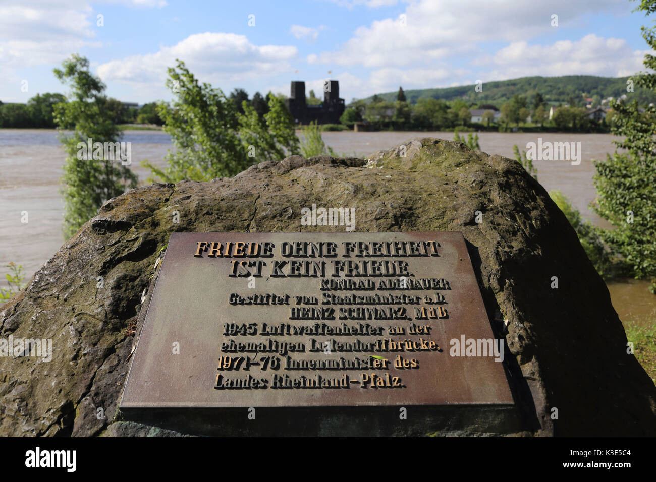Remagen bridge germany hi-res stock photography and images - Alamy