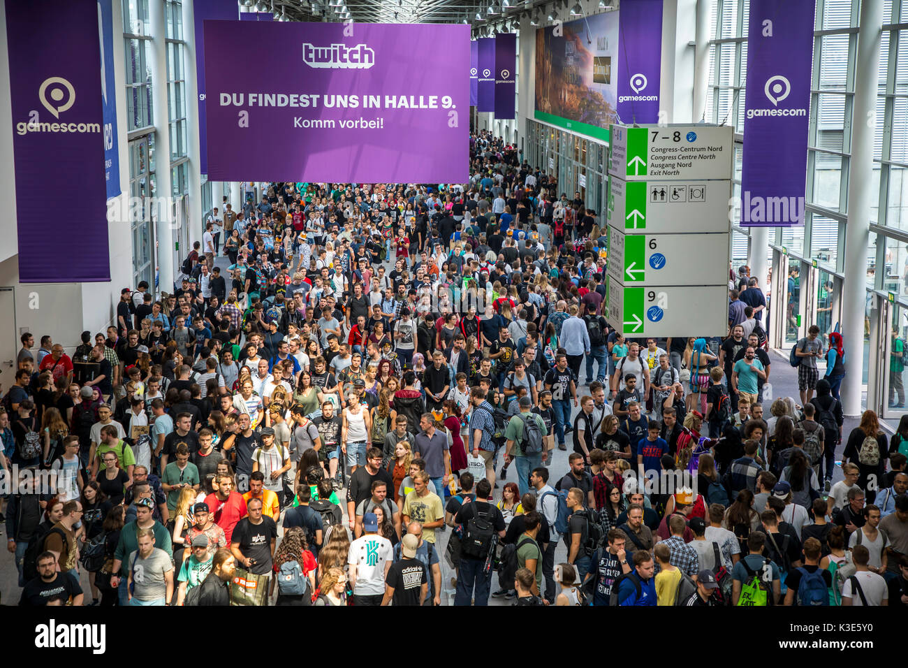 Gamescom, the world's largest trade fair for video and computer games ...