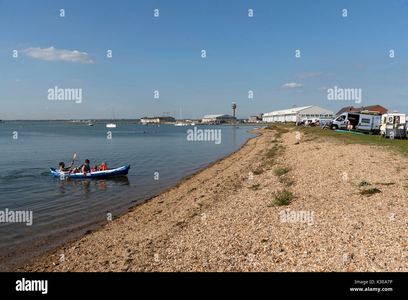 Calshot Activities Centre Hampshir England UK August 2017 ...