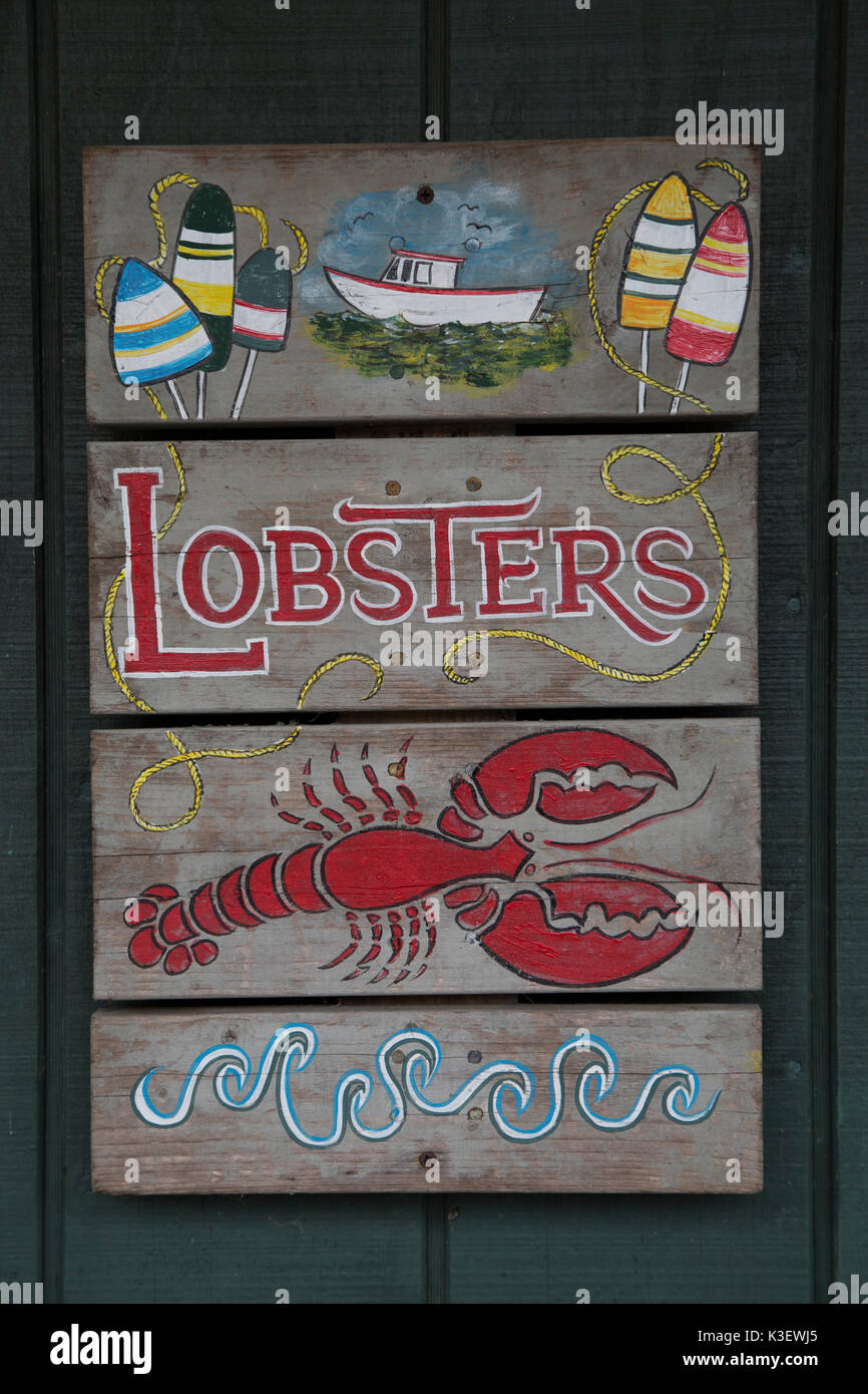 Lobsters signage hi-res stock photography and images - Alamy