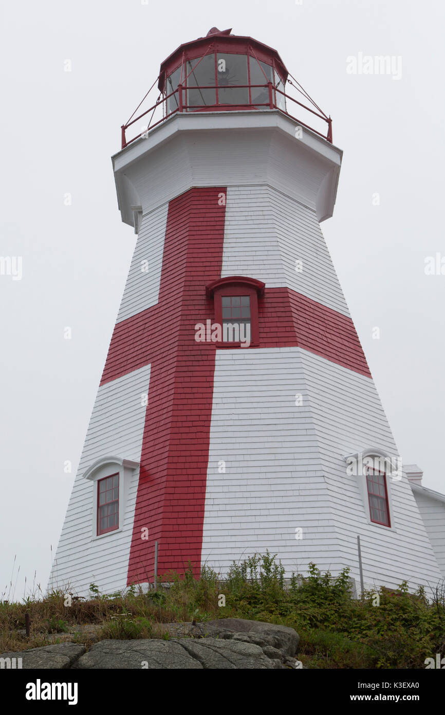 Head Harbour East Quoddy Lightstation on Campobello Island in New ...