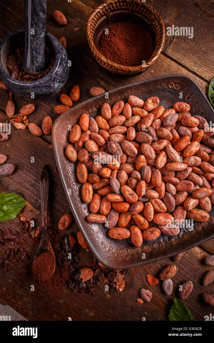 Cocoa plant closeup hi-res stock photography and images - Alamy